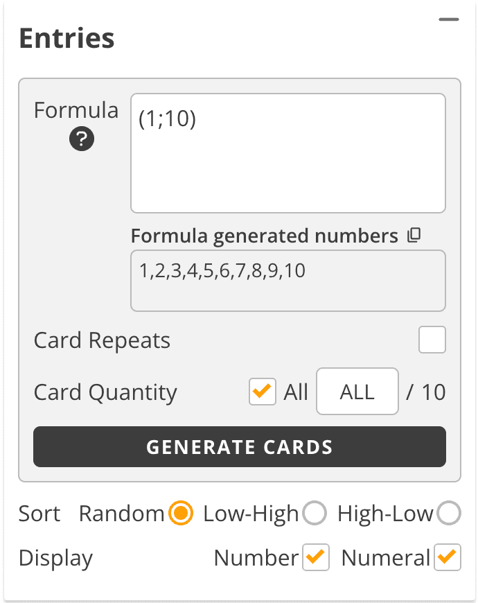 Number Flashcards - Help Kids to Learn Number Easily Online